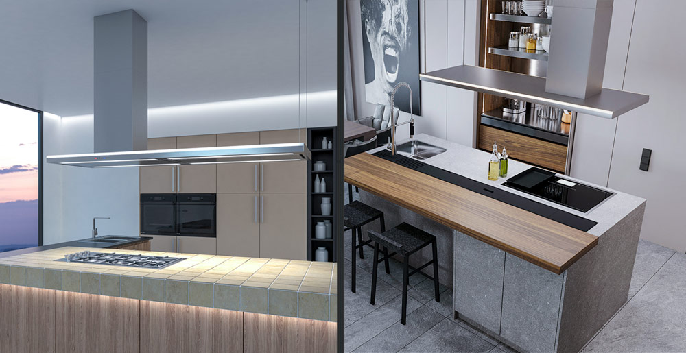 Kitchen Range Hood | Designer Italian Kitchen Hoods - Futuro Futuro