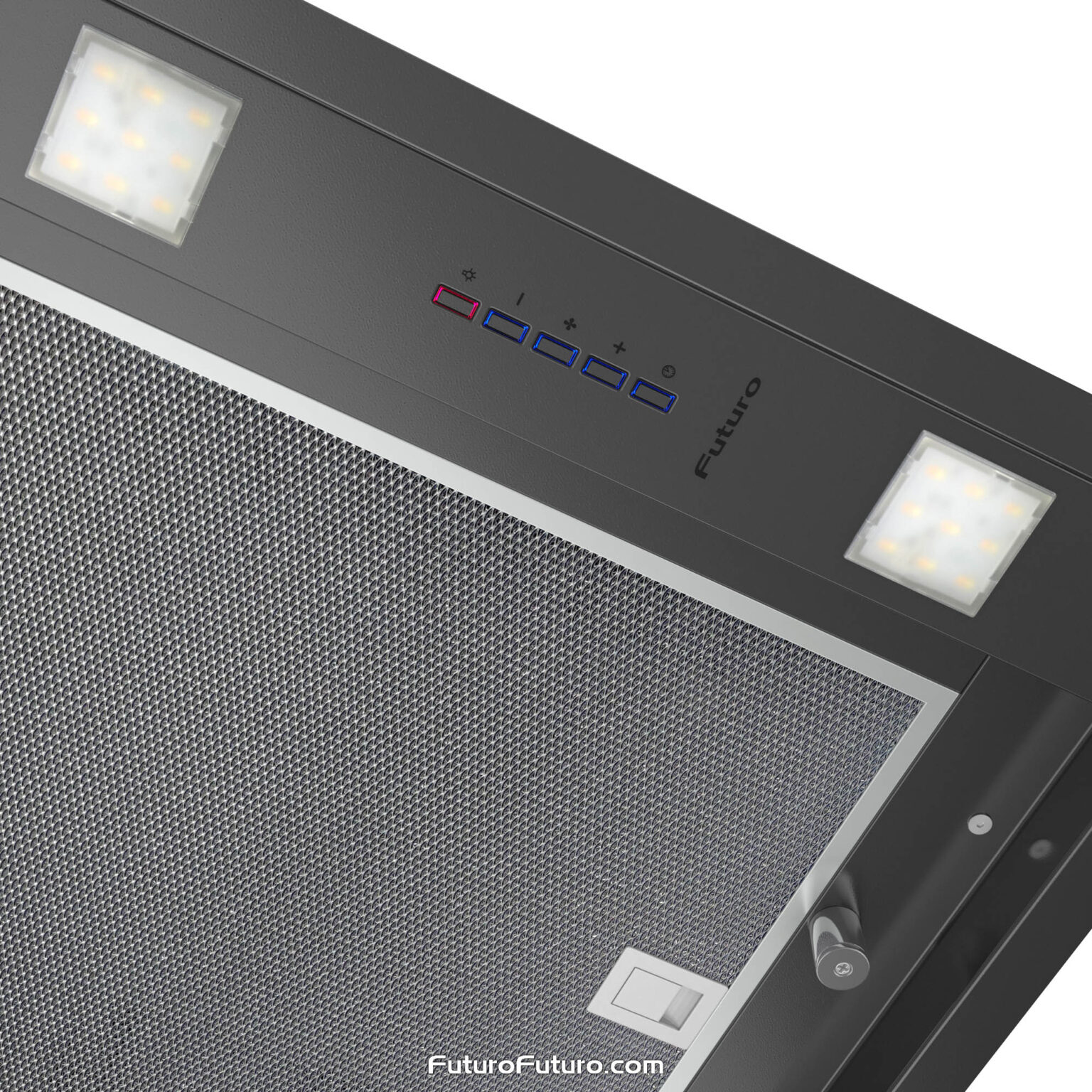 Futuro Futuro 50″ Stealth Black Ceiling/Soffit Range Hood