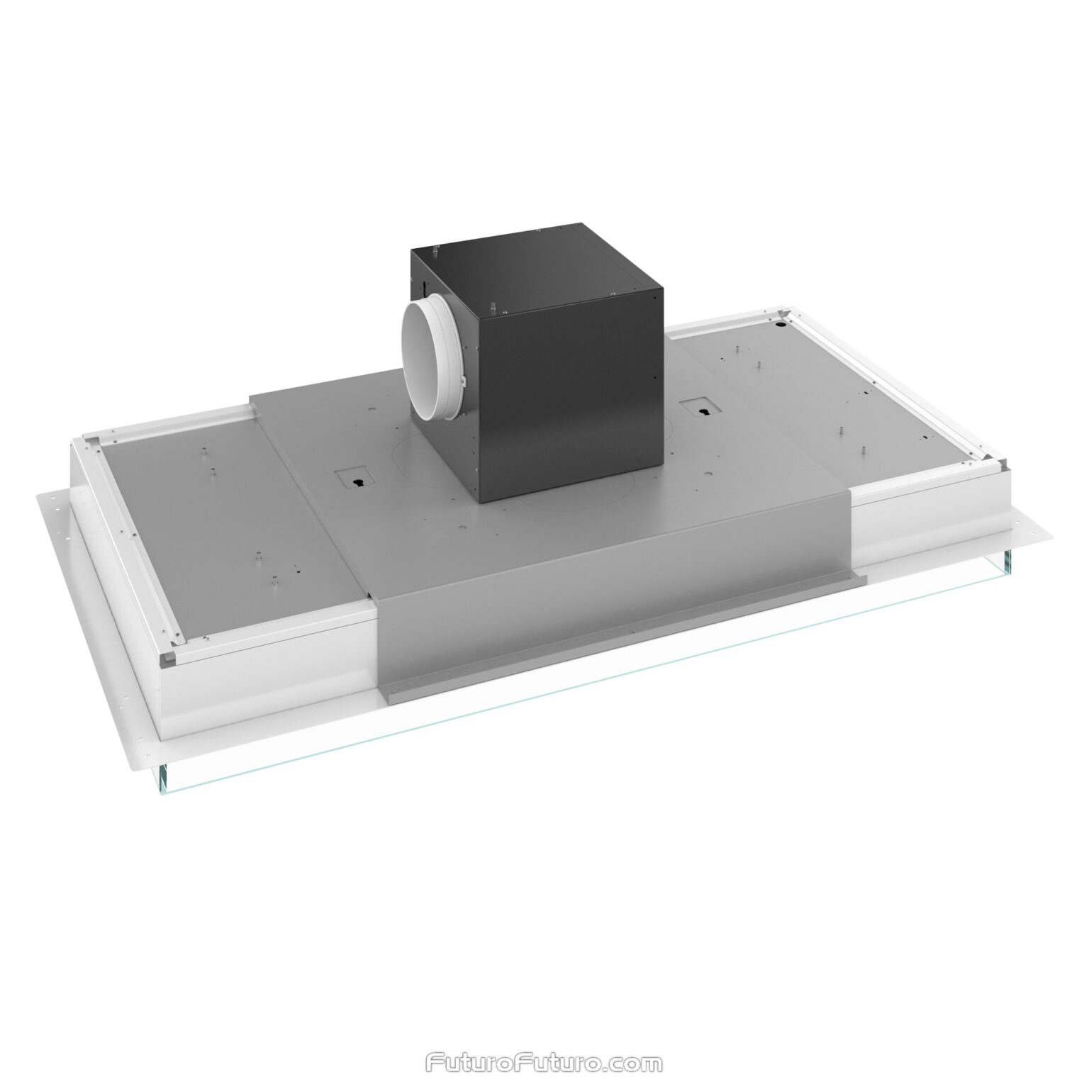 Futuro Futuro 48″ Alina White Ceiling/Soffit Range Hood