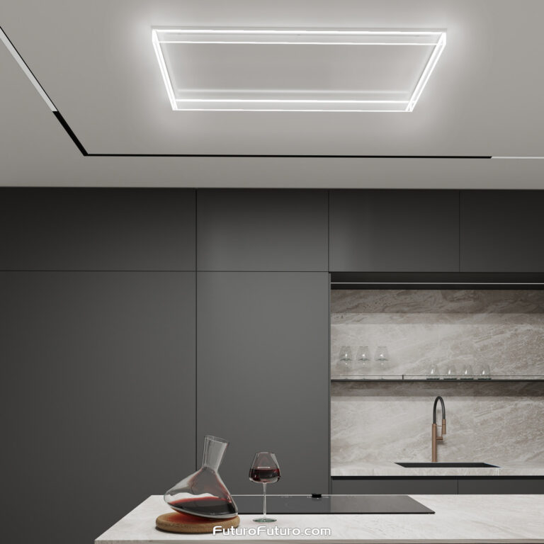 Futuro Futuro 48″ Alina White Ceiling/Soffit Range Hood