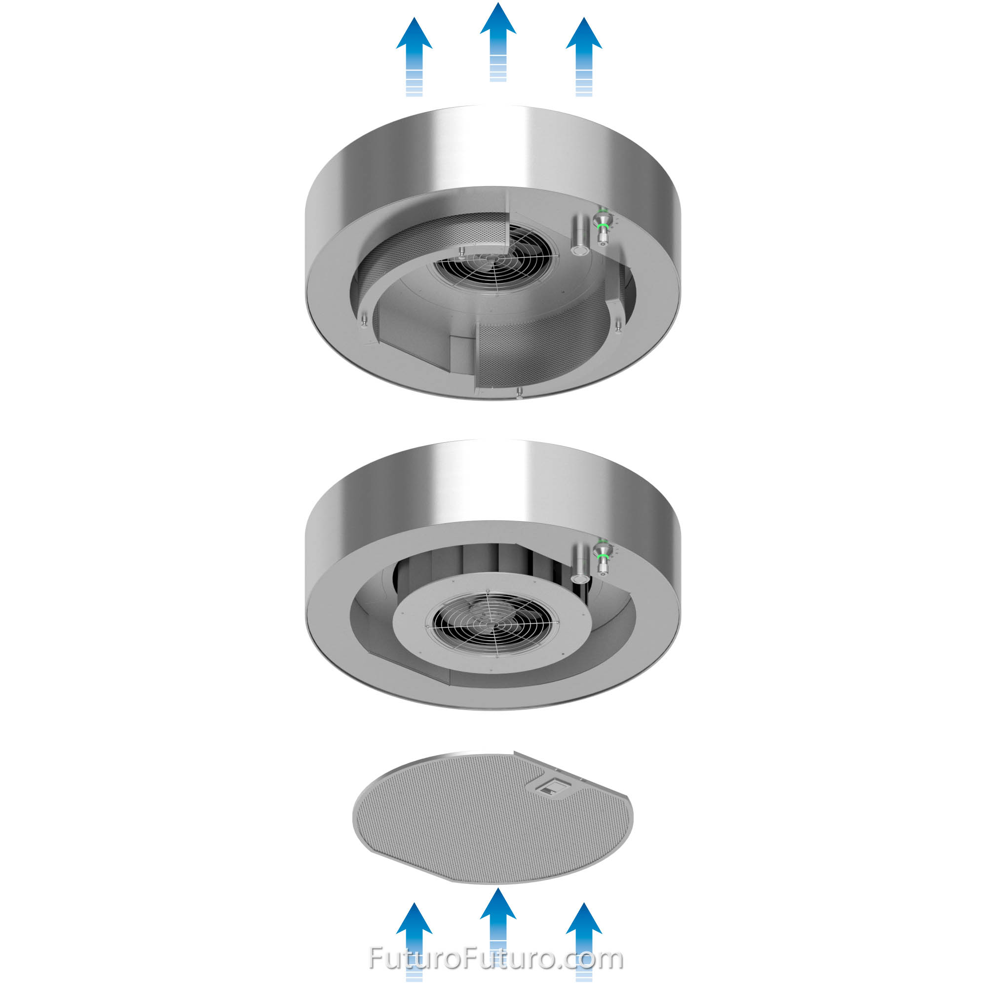 Advanced Recirculating Ductless Range Hoods - Futuro Futuro Range Hoods